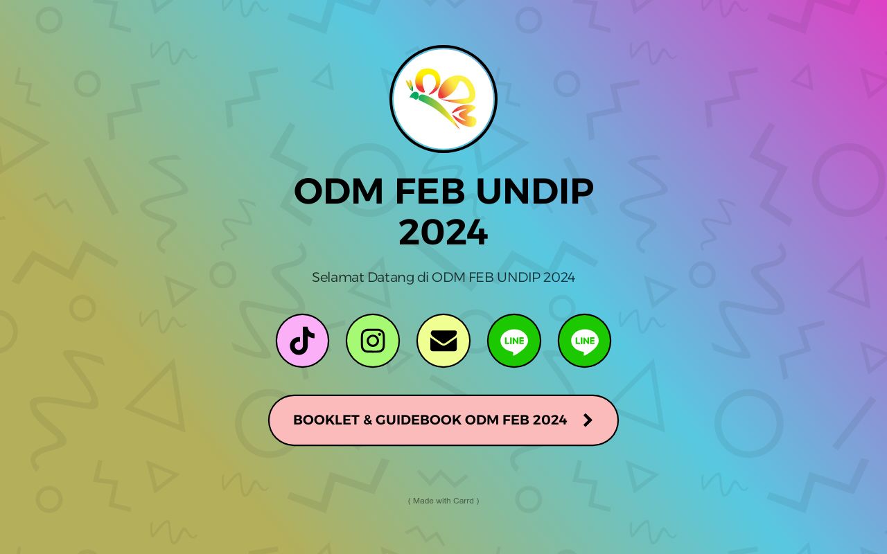 ODM FEB UNDIP 2024